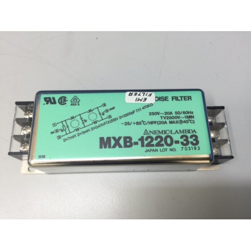 Nemic Lambda MXB-1220-33 Noise Filter